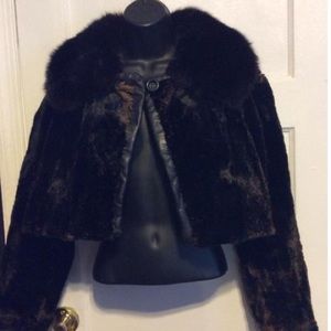 Vintage | Jackets & Coats | Vintage Mink Cropped Jacket | Poshmark
